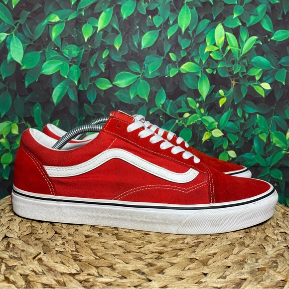 Vans | Shoes | Vans Old Skool Red White | Poshmark